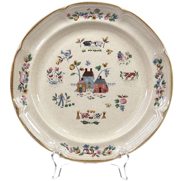 International China | Dining | Vintage Heartland China Large Chop Plate ...